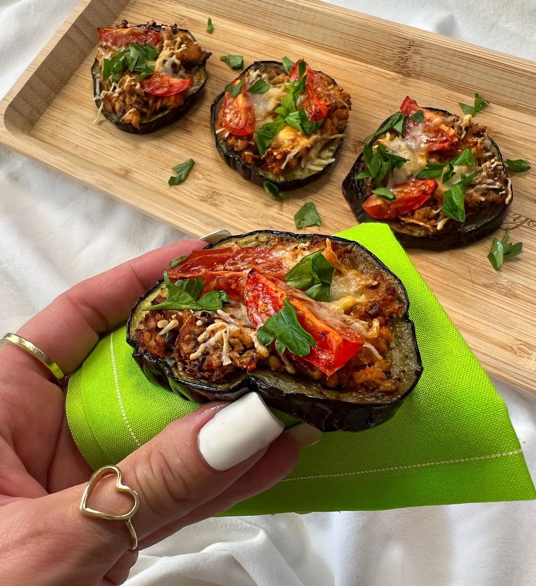 Berinjela com sardinha - Receiteria