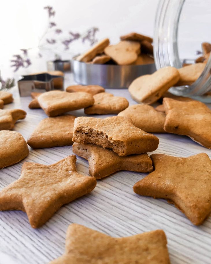 Biscoito gingerbread simples