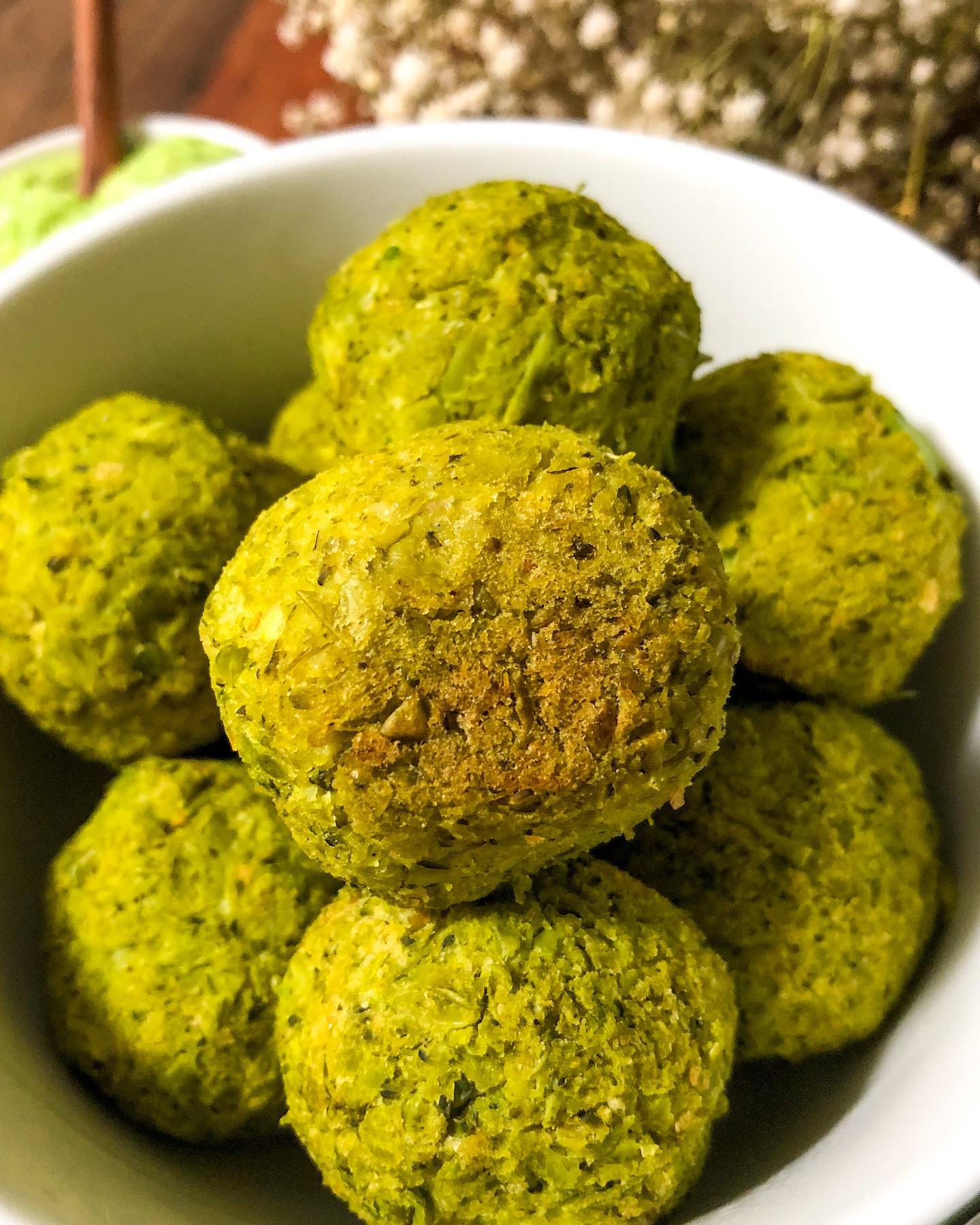 Bolinho verde - Receiteria
