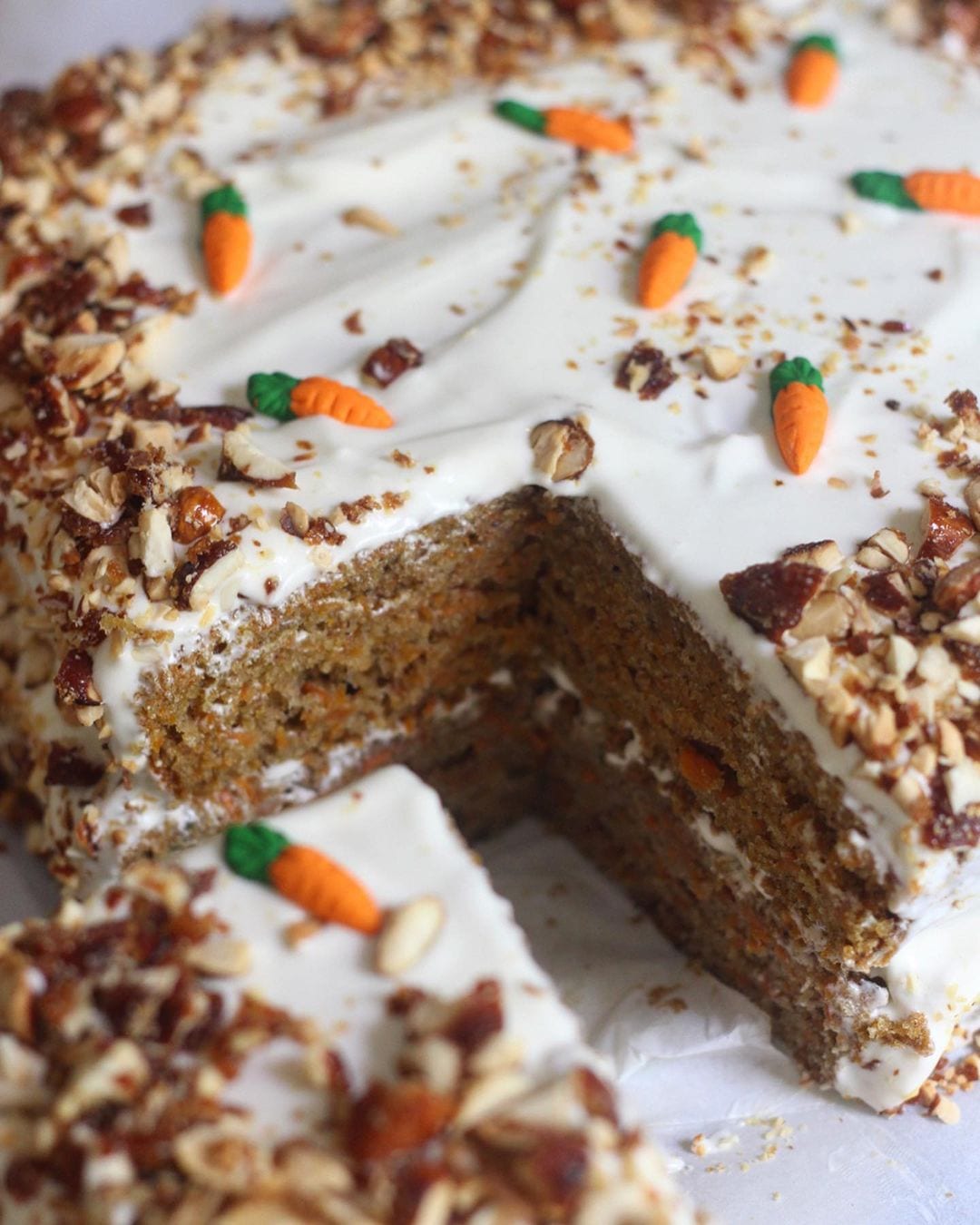 Bolo de cenoura americano - Receiteria