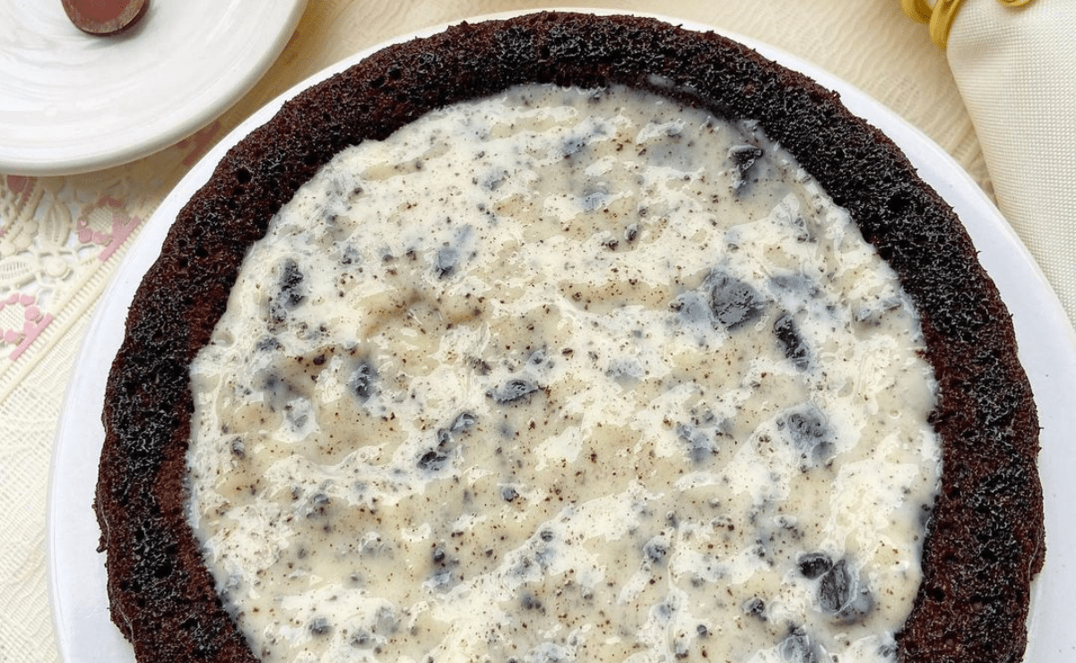 Bolo de chocolate com Oreo - Receiteria
