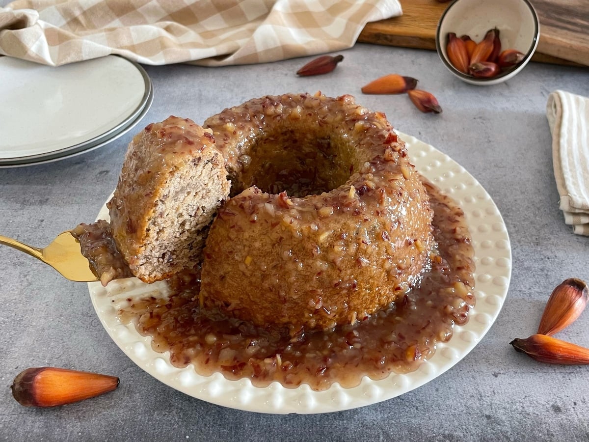 Bolo de pinhão - Receiteria