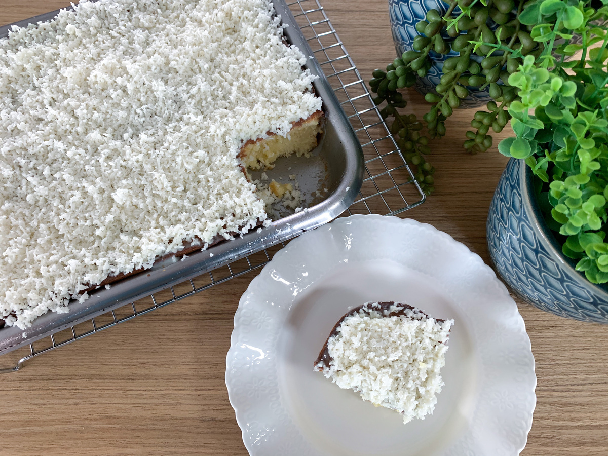 Bolo toalha felpuda - Receiteria