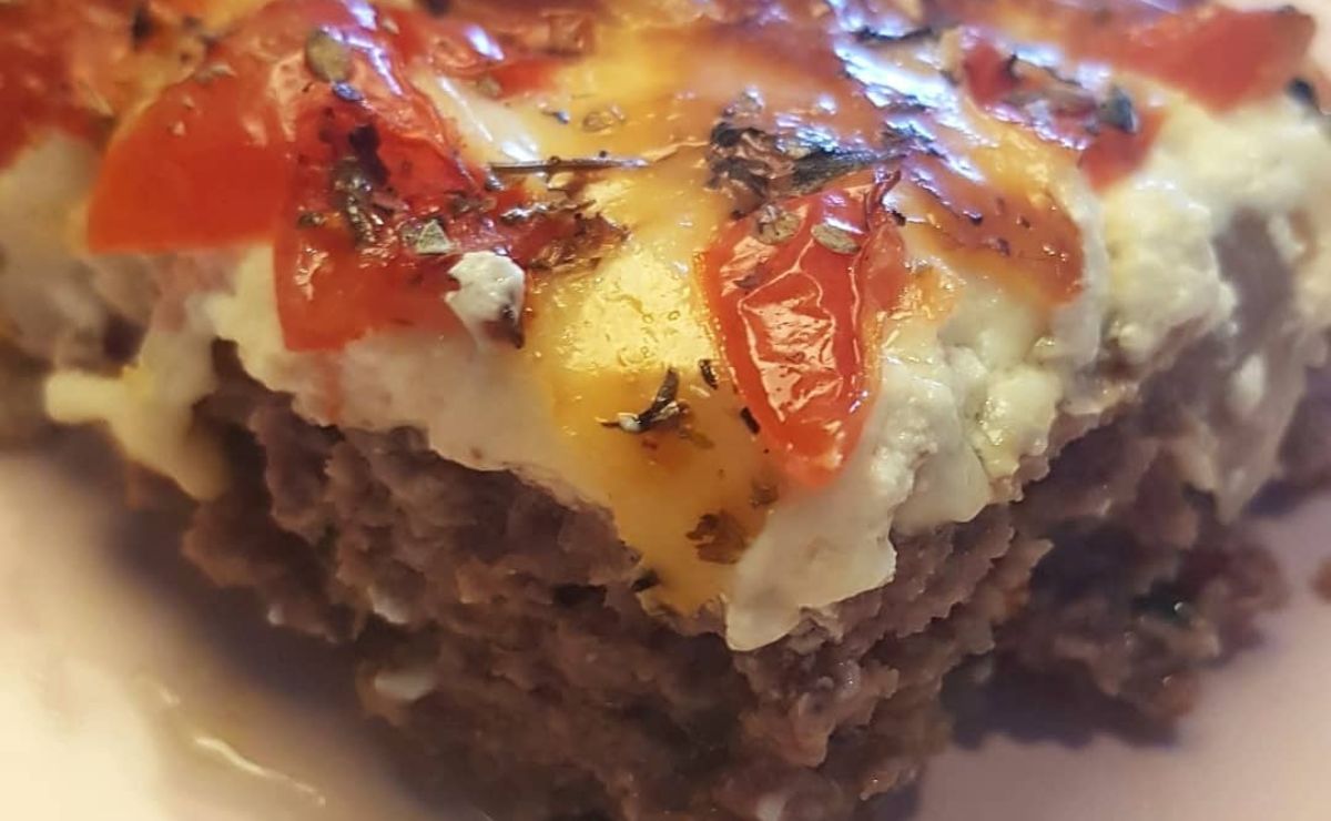 Carne moída gratinada - Receiteria