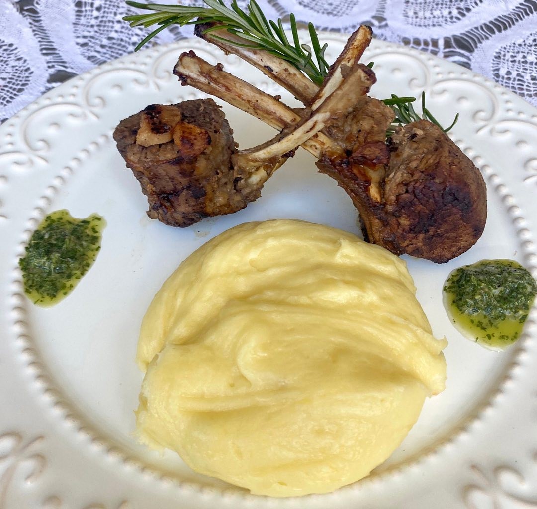 Carré francês de cordeiro - Receiteria