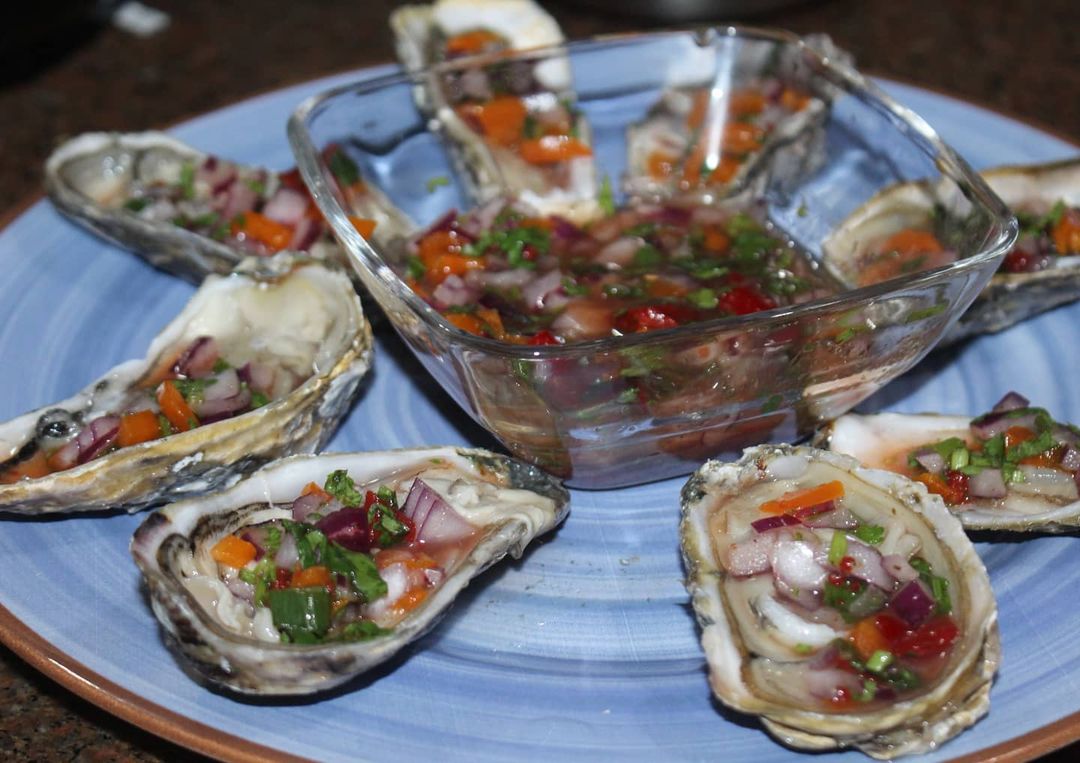 Ceviche de ostras - Receiteria
