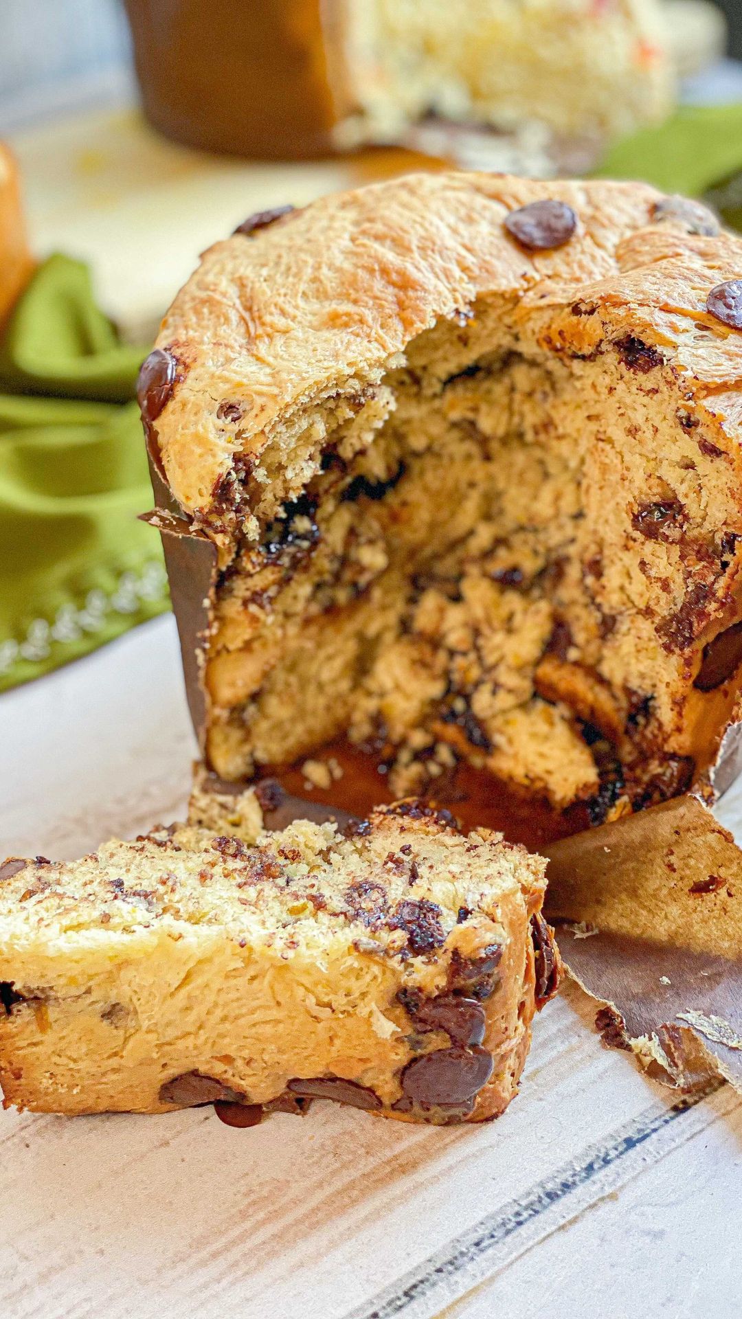 Chocotone vegano - Receiteria