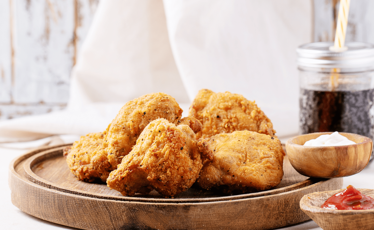 Coração de frango empanado - Receiteria