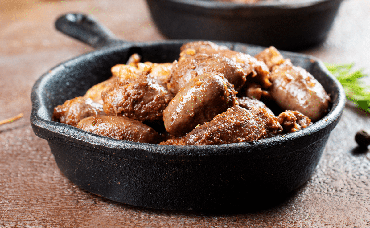 Coração de frango na airfryer