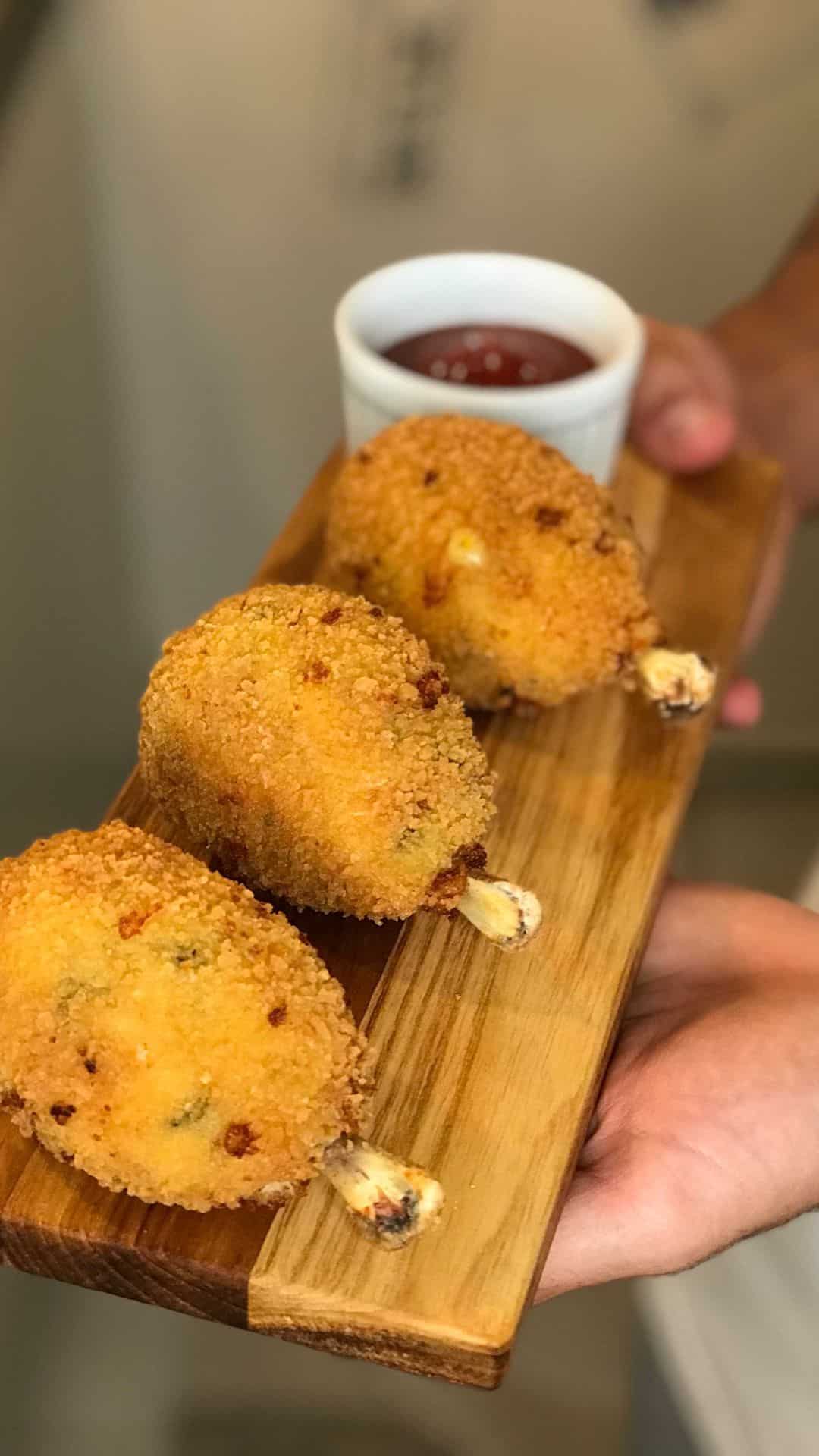 Coxa creme empanada - Receiteria