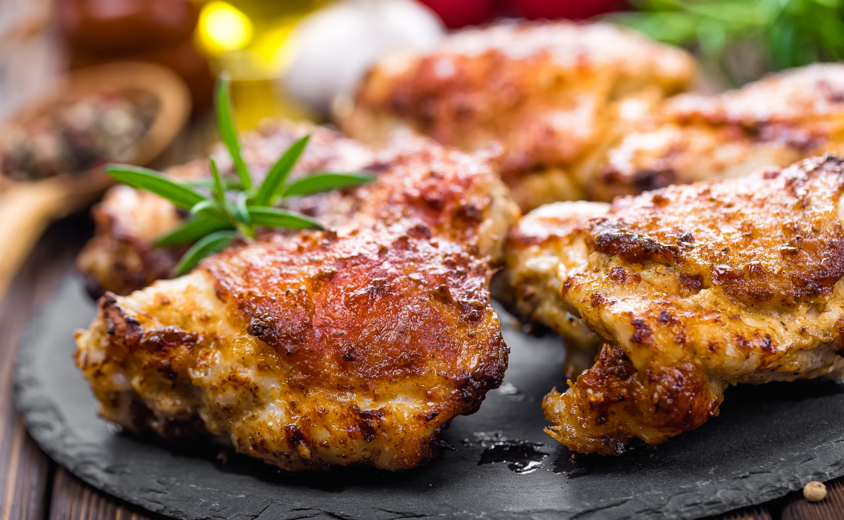 Coxa de frango na airfryer