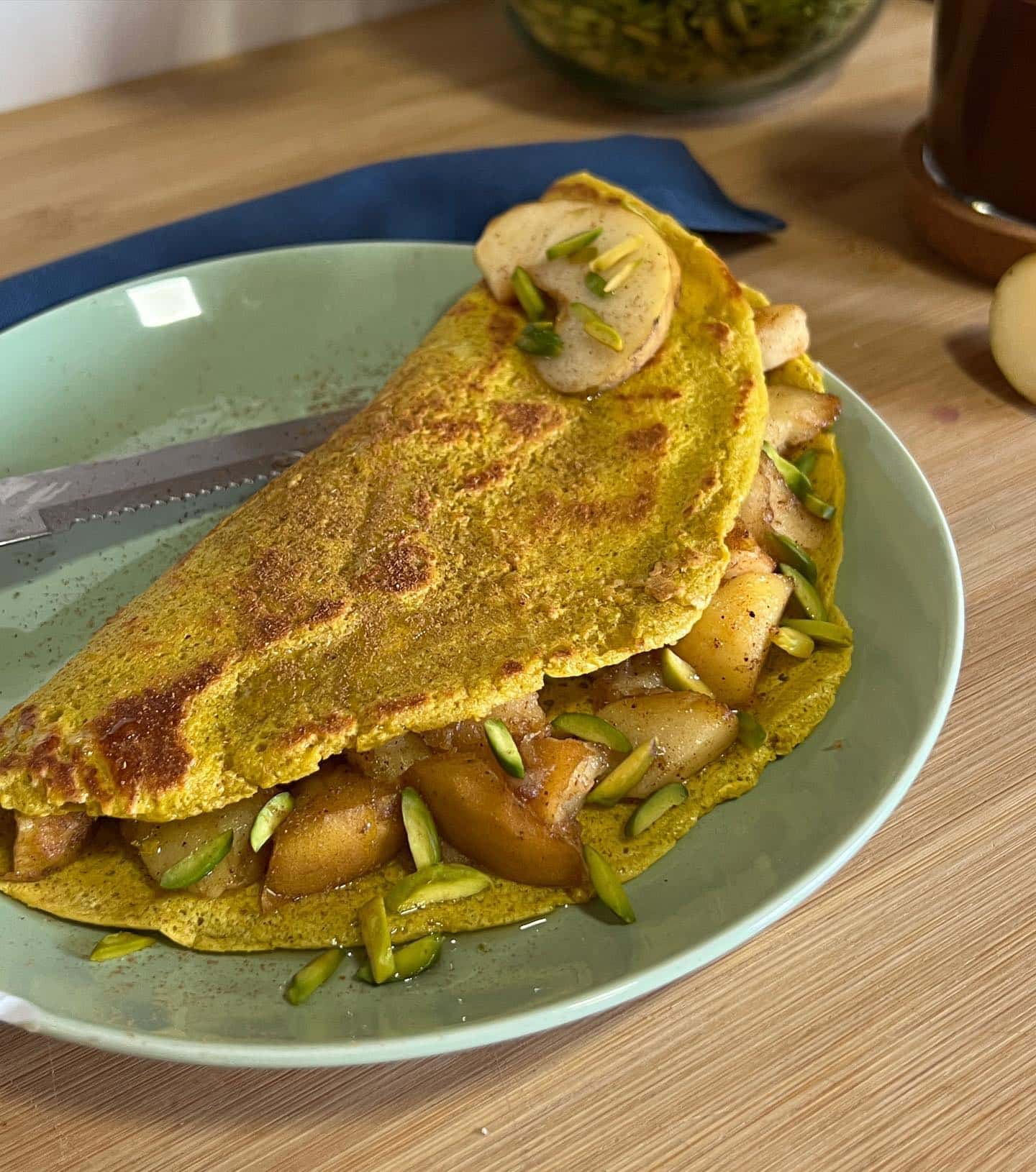 Crepioca com 3 ingredientes - Receiteria