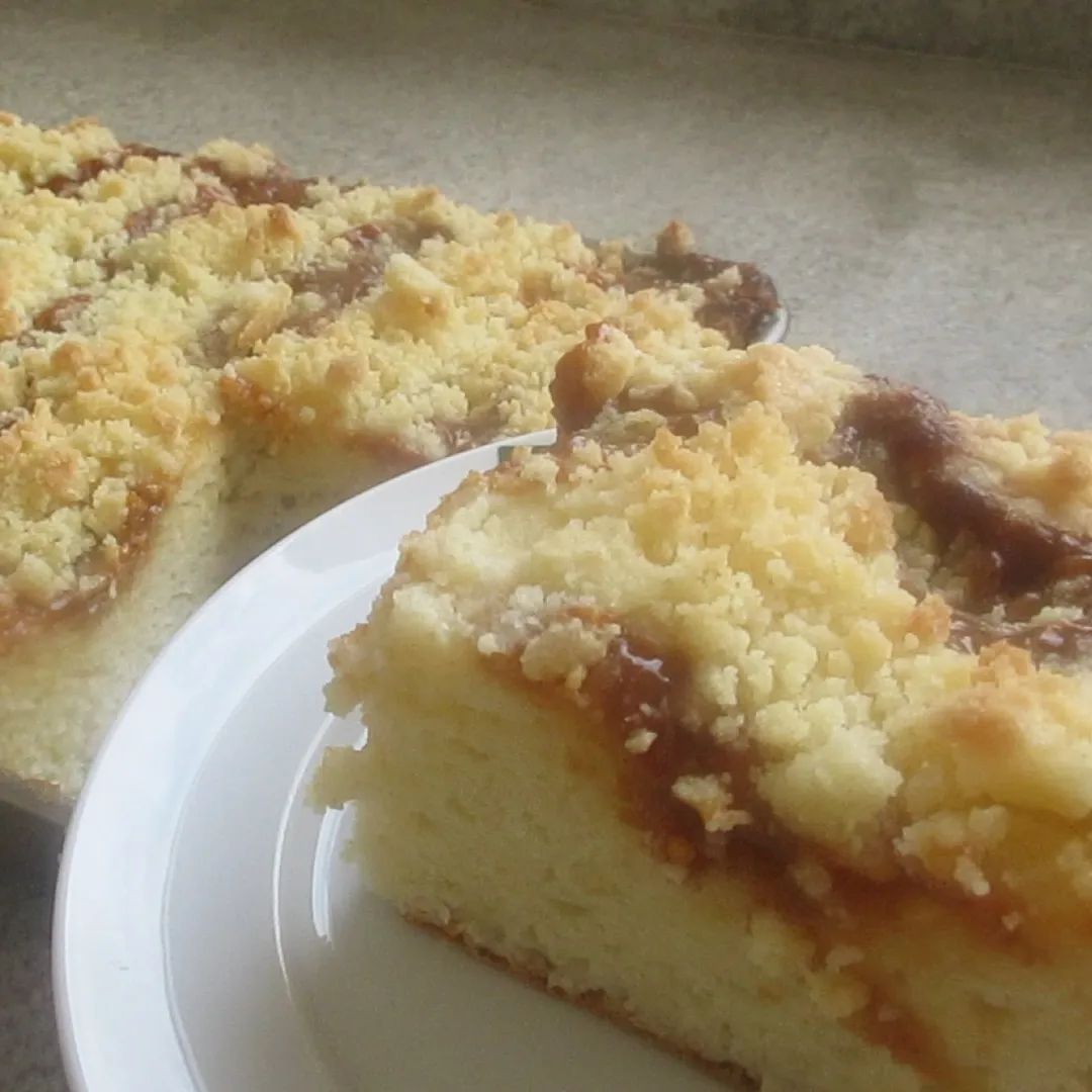 Cuca alemã sem glúten - Receiteria