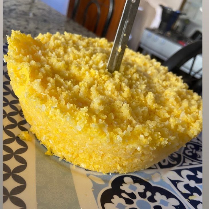 Cuscuz com leite de coco