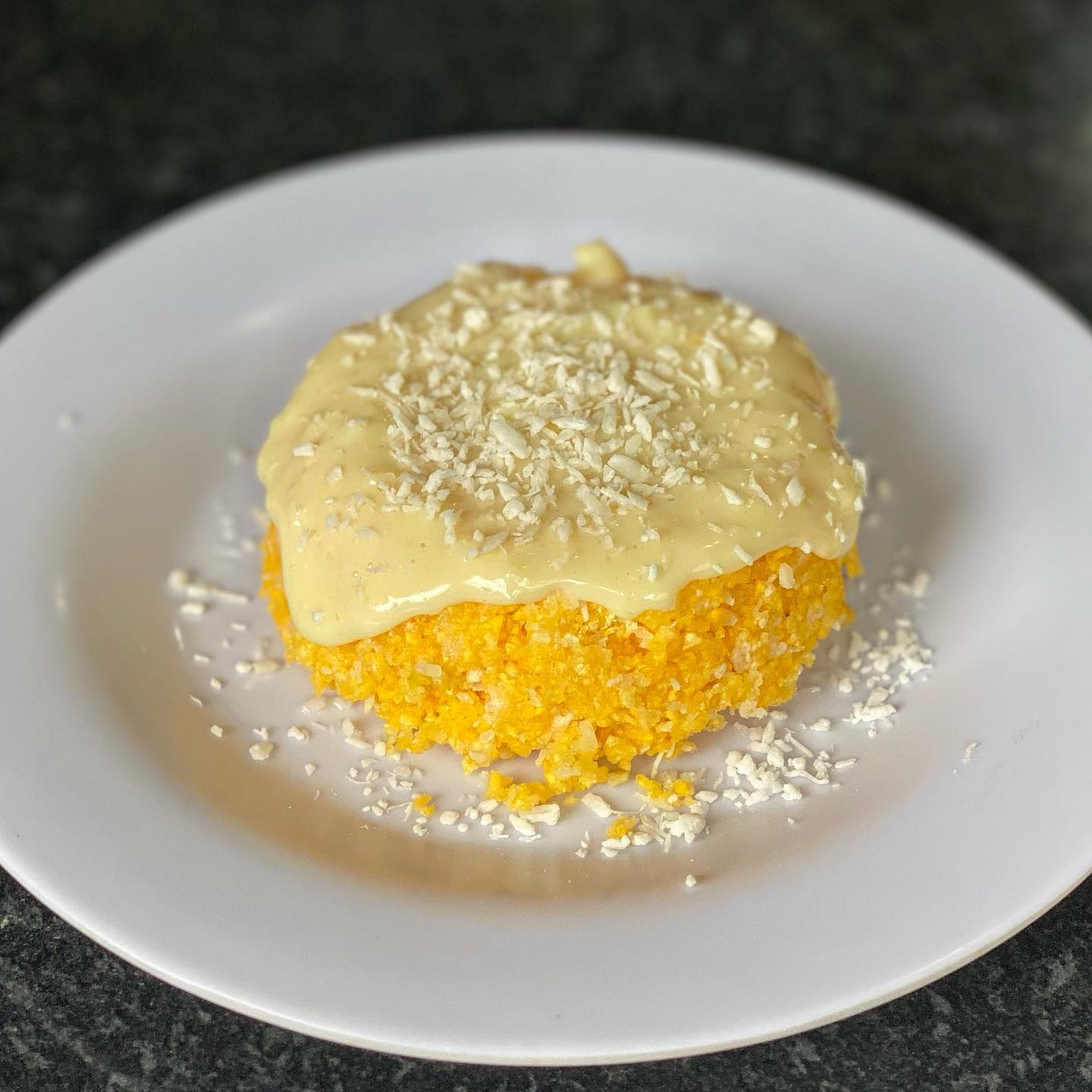 Cuscuz doce zero açúcar no micro-ondas - Receiteria