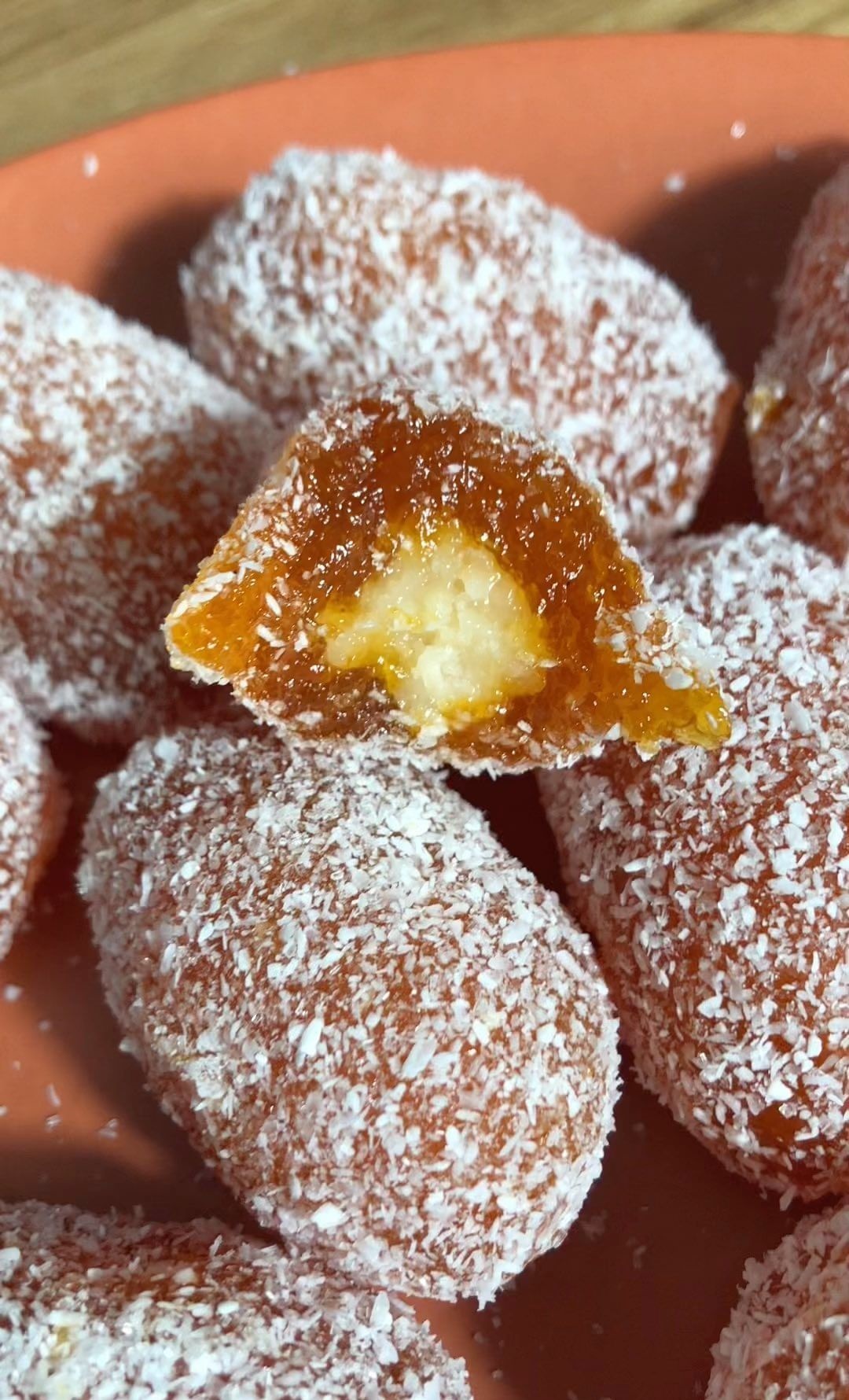 Doce de mamão recheado com cocada - Receiteria