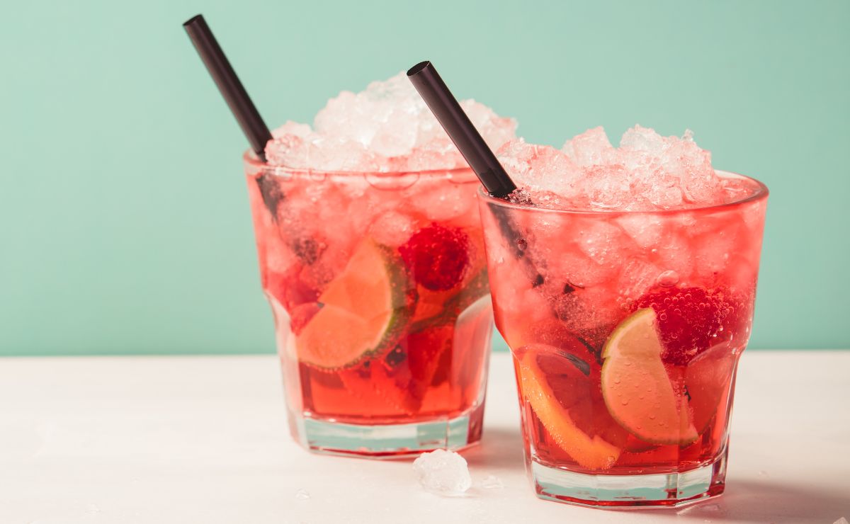 Drink mar vermelho sem álcool - Receiteria
