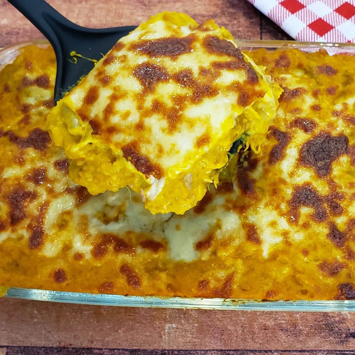 Escondidinho de abóbora e carne seca - Receiteria