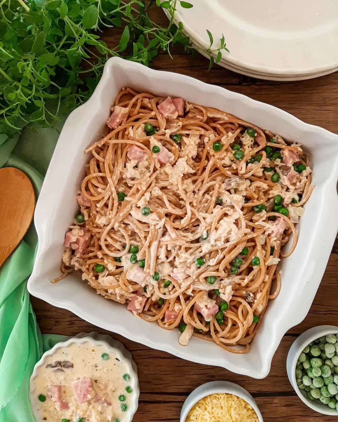 Espaguete à parisiense - Receiteria