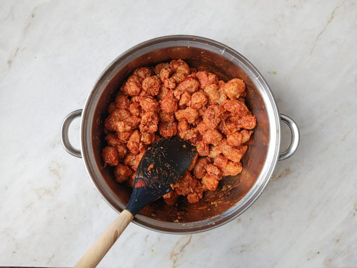 Estrogonofe de proteína de soja - Receiteria