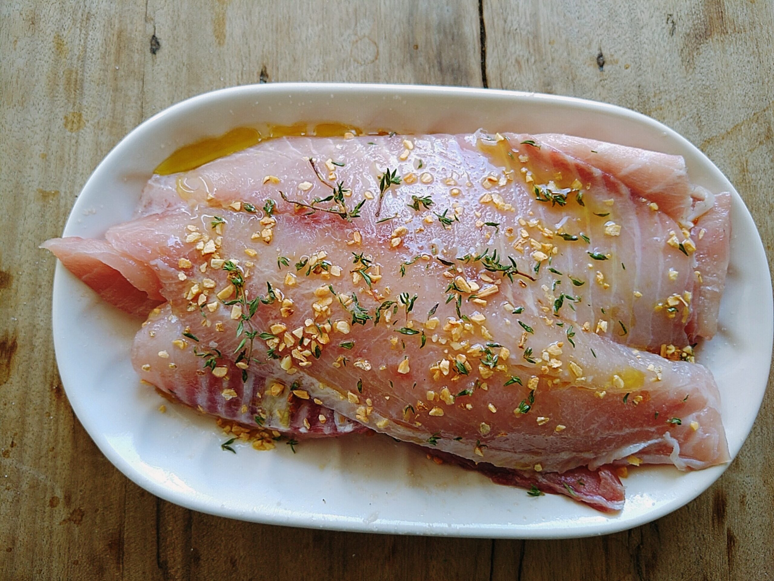 Filé De Peixe Grelhado Simples