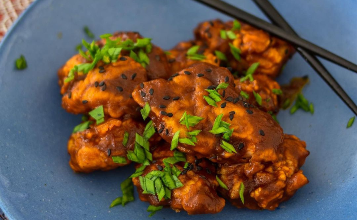 Frango coreano picante - Receiteria