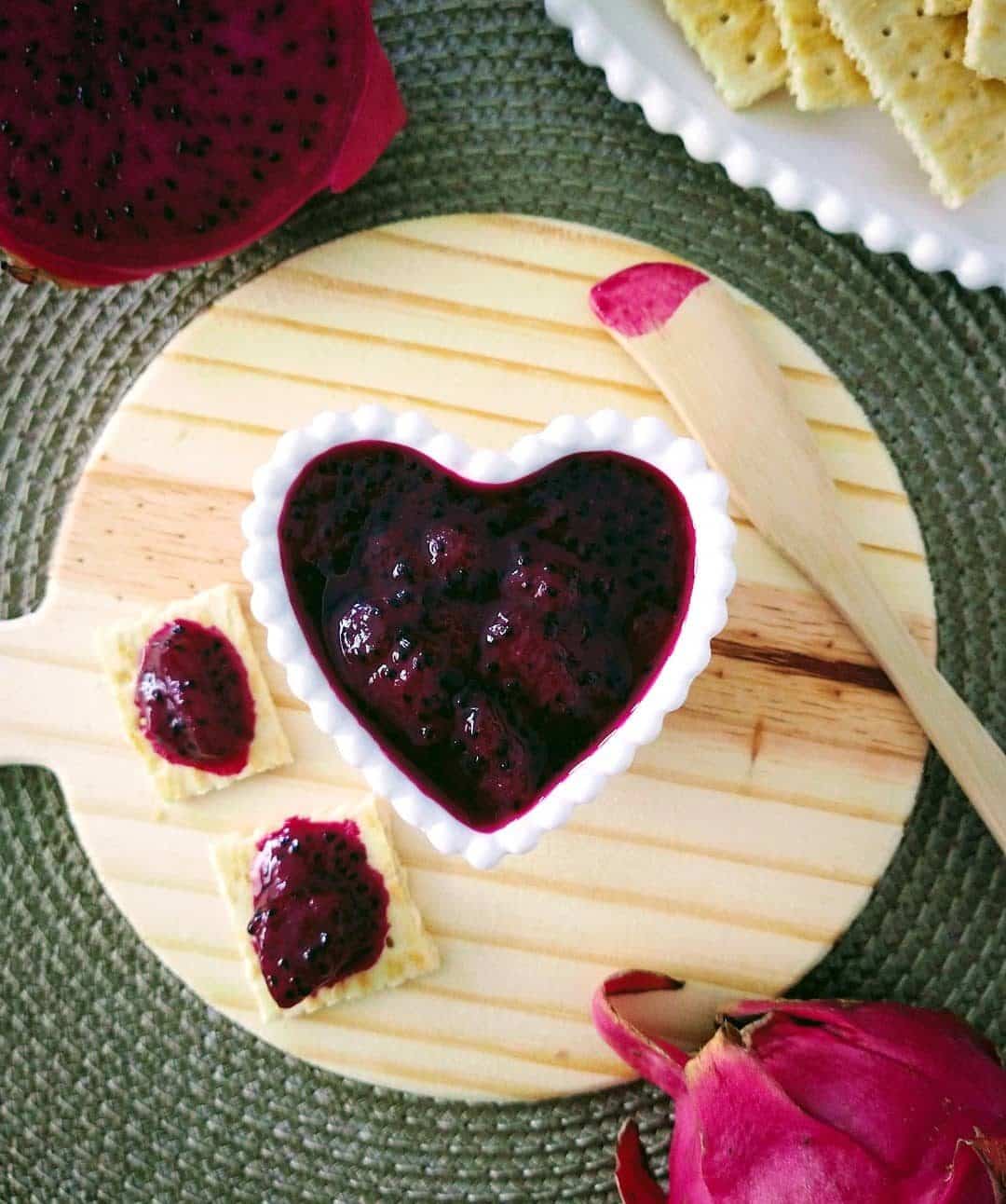 Geleia de pitaya - Receiteria