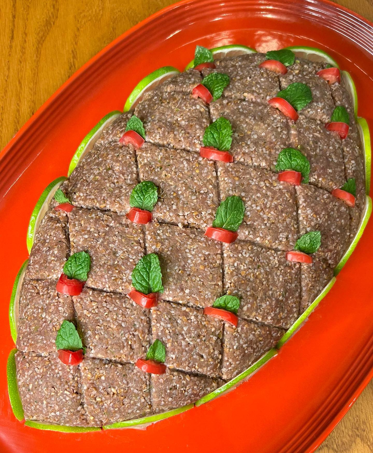 Kibe cru - Receiteria