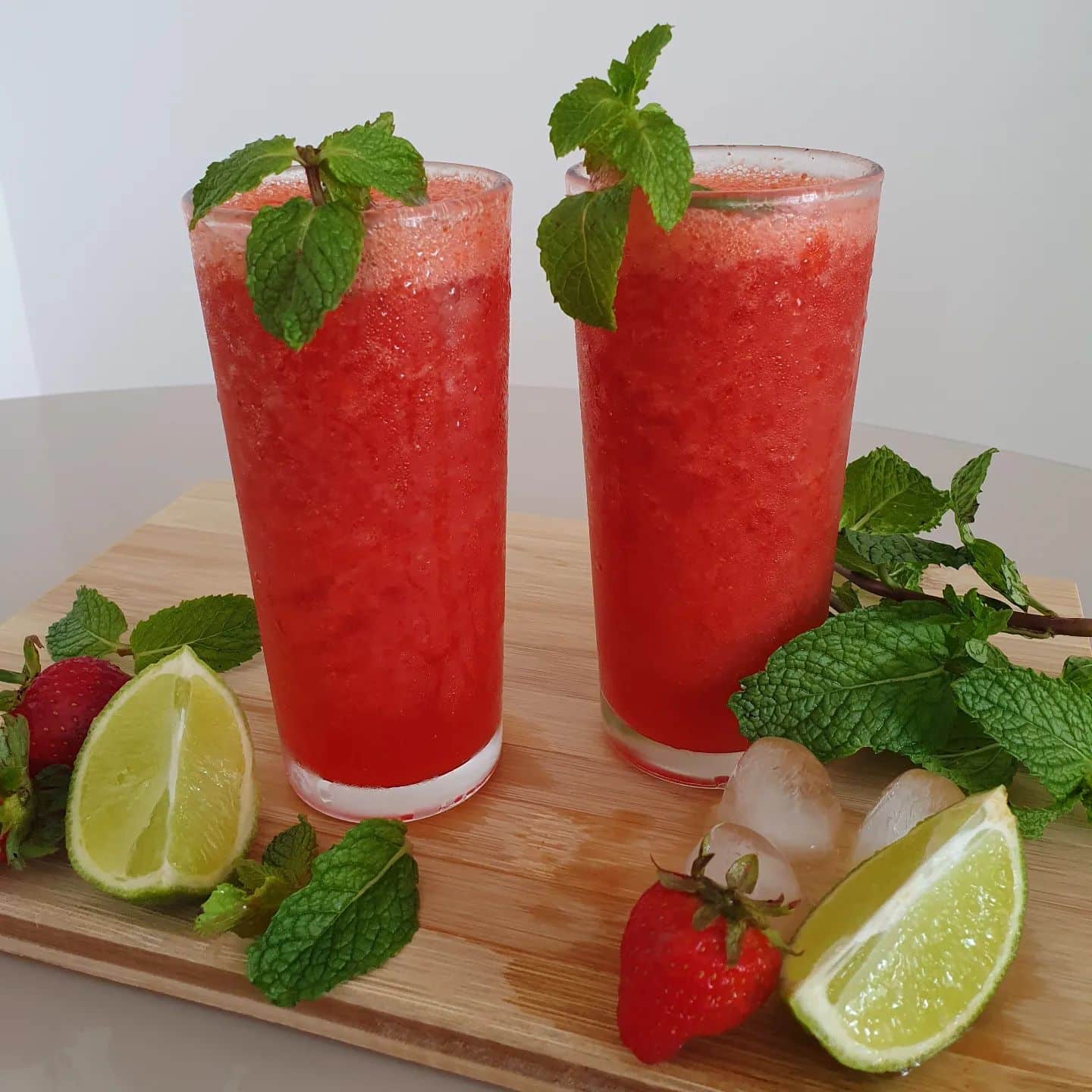 Limonada de morango - Receiteria