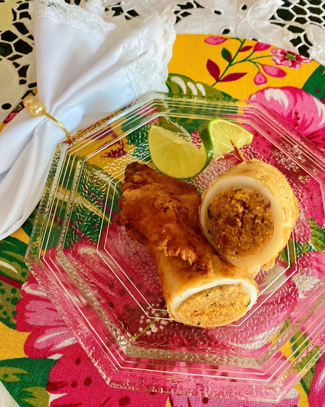 Lula recheada - Receiteria