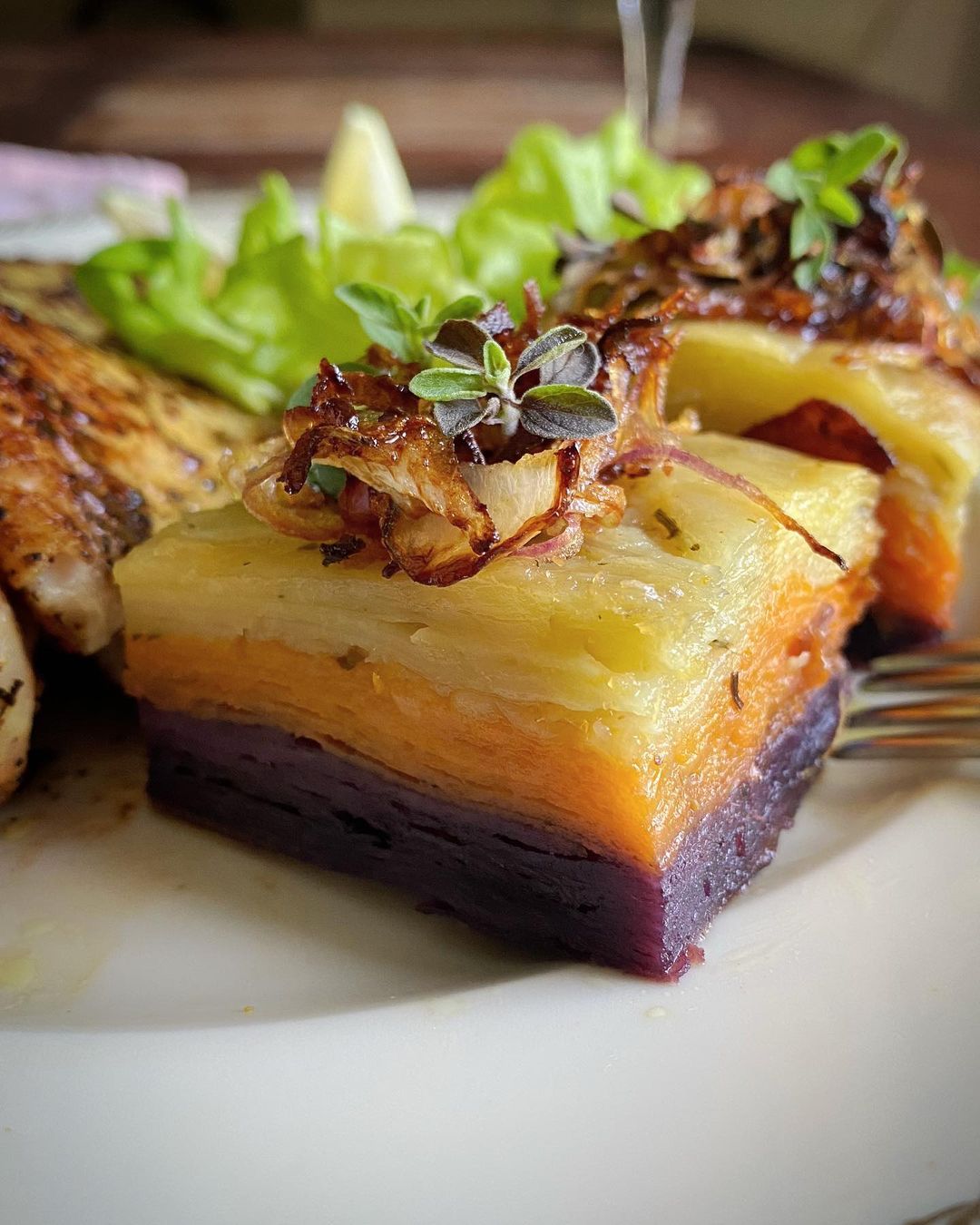 Mil folhas de batata-doce - Receiteria