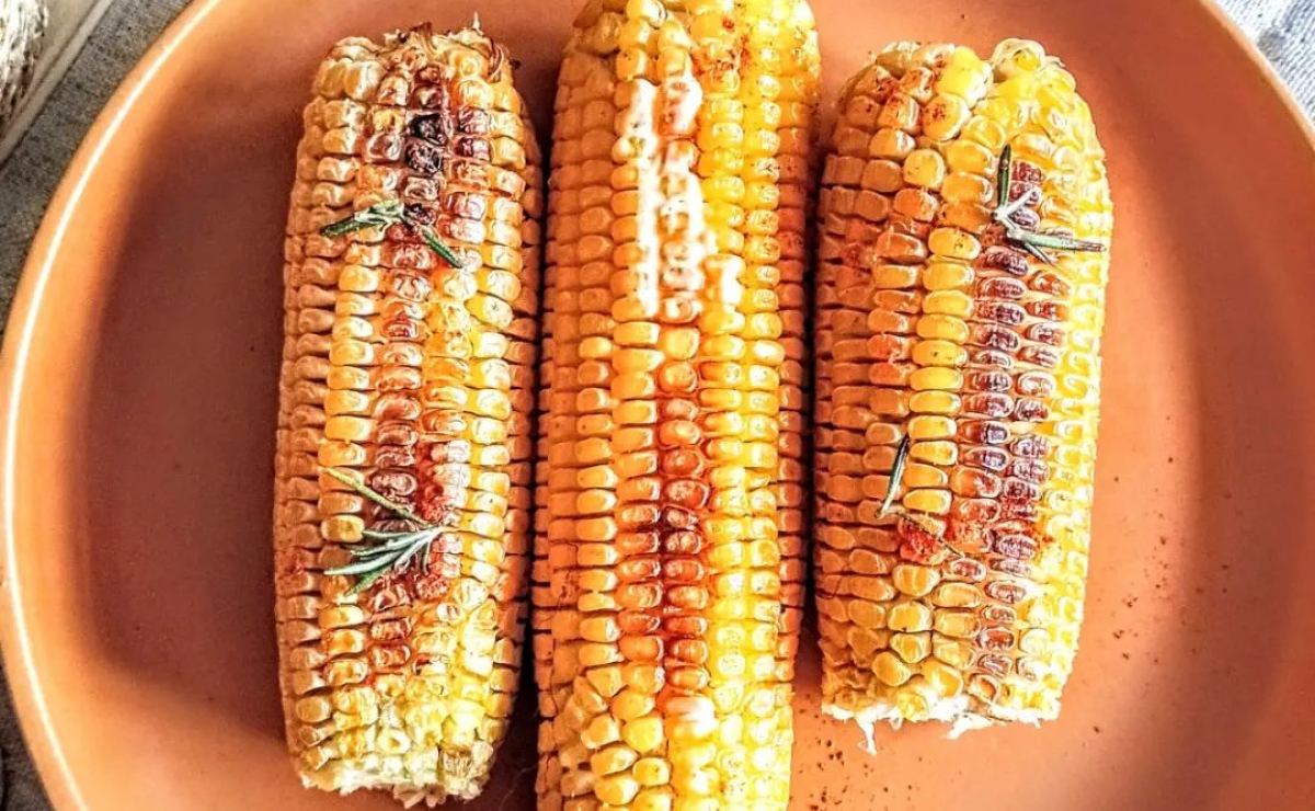 Milho assado - Receiteria