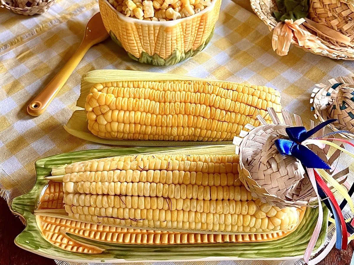 Milho cozido