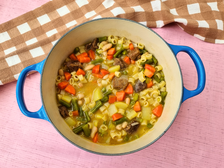 Minestrone original e superfácil