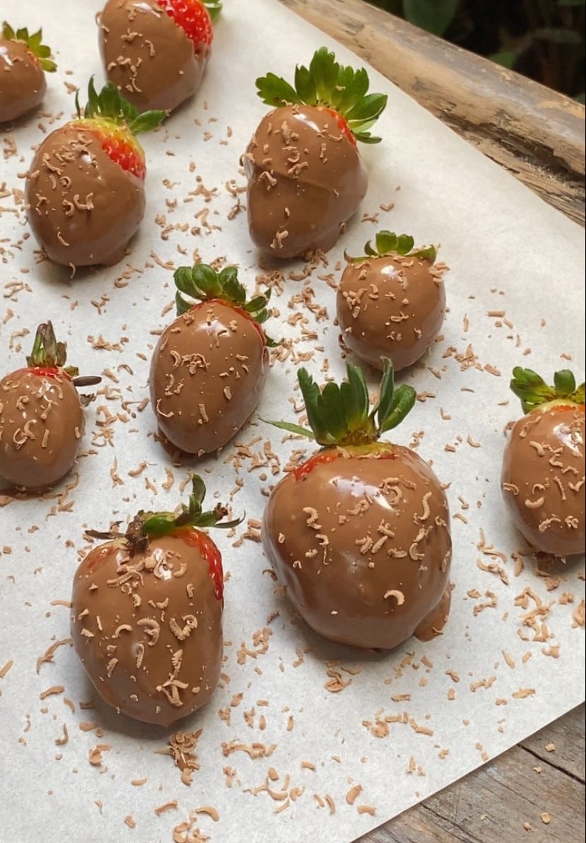 Morango e chocolate - Receiteria