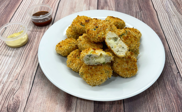 Nuggets de frango recheado: um lanche prático e saboroso - Receiteria