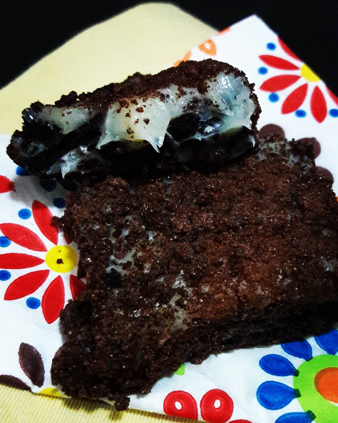 Palha italiana de Oreo