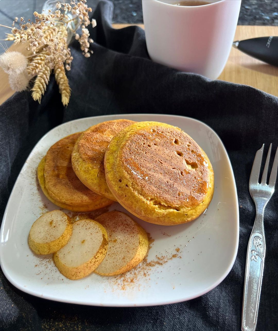 Panquecas de pera - Receiteria