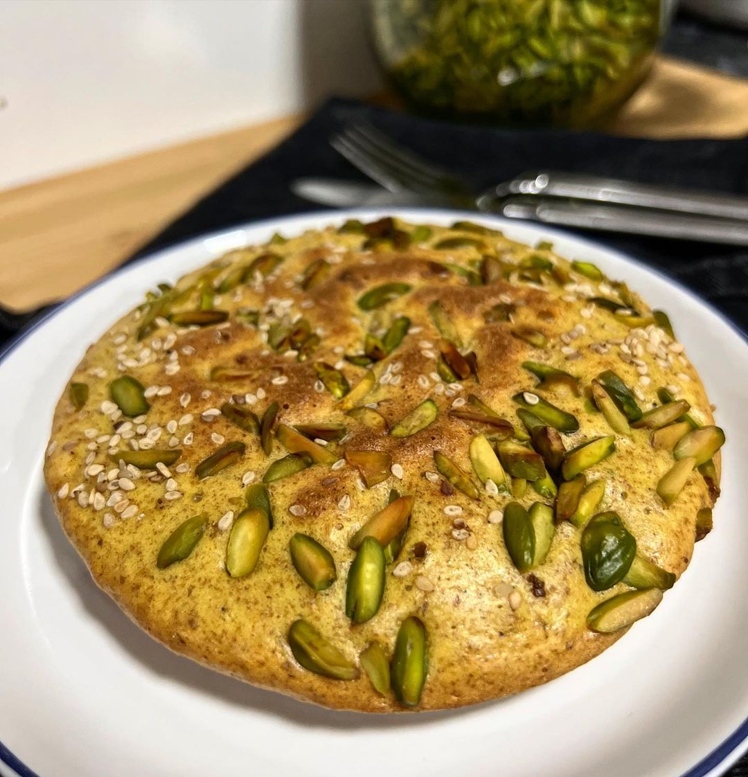 Pão de pistache - Receiteria