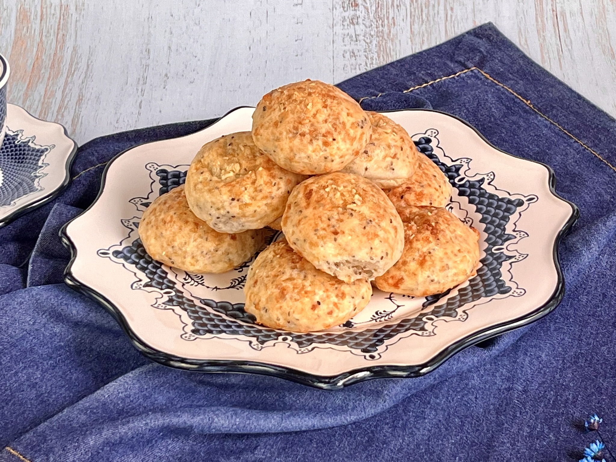 Pão de queijo fit de tapioca Pão de queijo fit de tapioca
