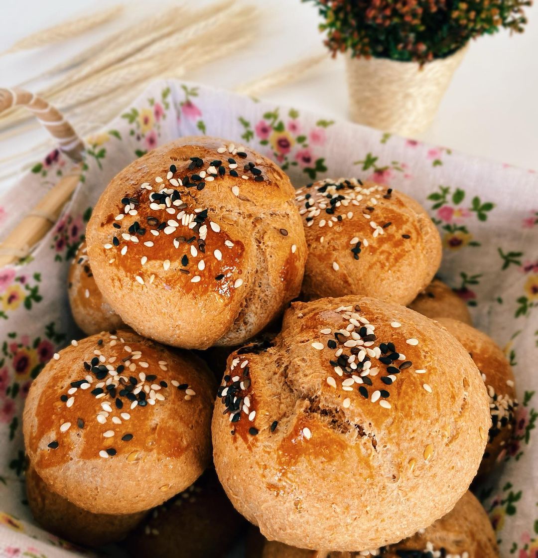 Pãozinho 100% integral - Receiteria