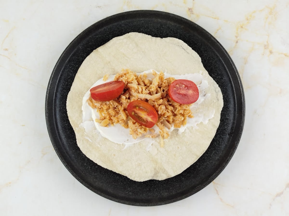 Pastel com wrap - Receiteria
