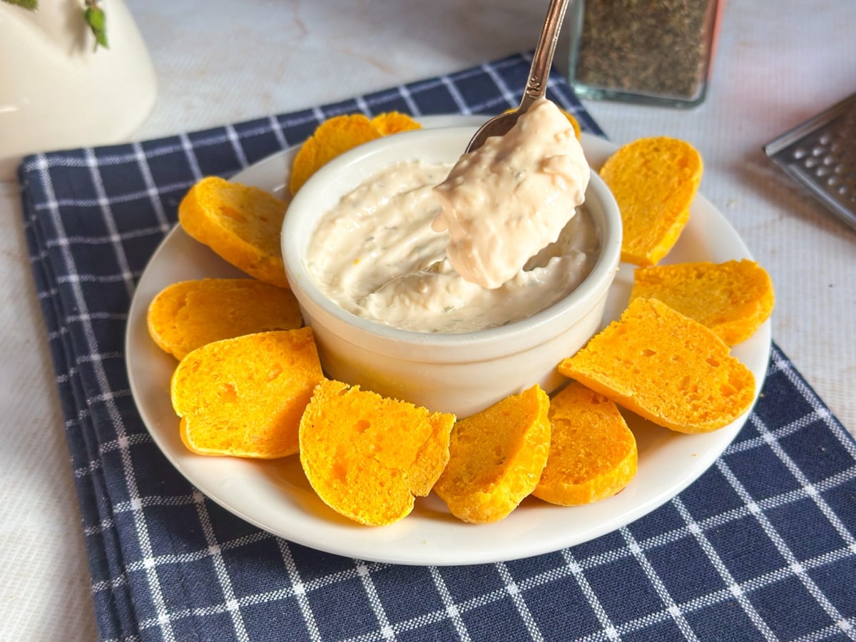 Patê de queijo parmesão - Receiteria