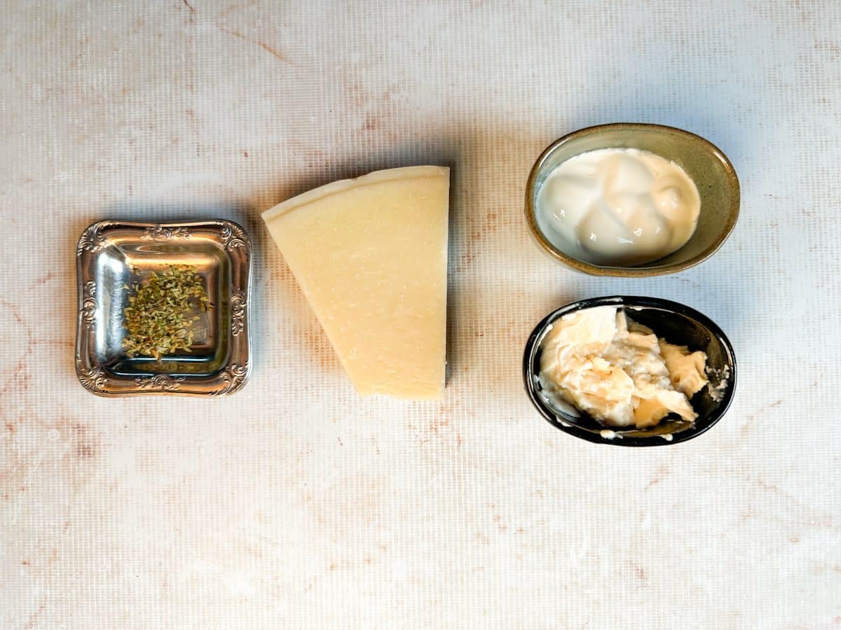 Patê de queijo parmesão - Receiteria