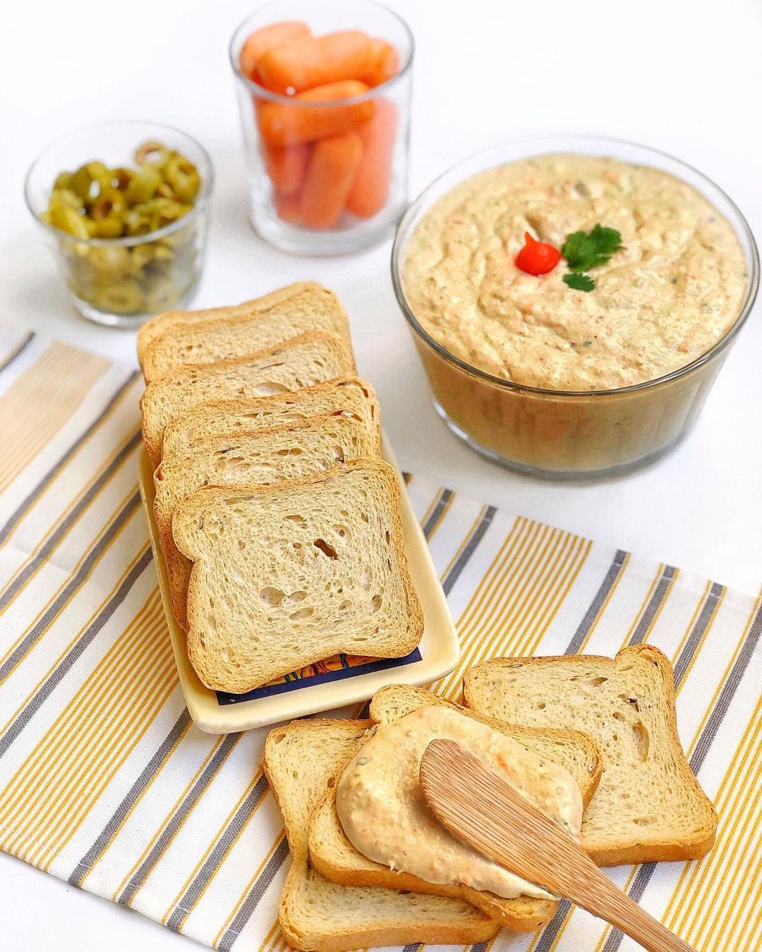 Patê de ricota com atum