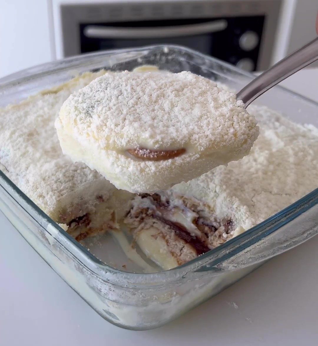 Pavê de leite Ninho com Nutella - Receiteria