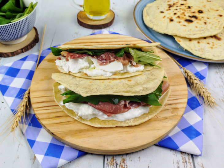 Piadina tradicional - Receiteria
