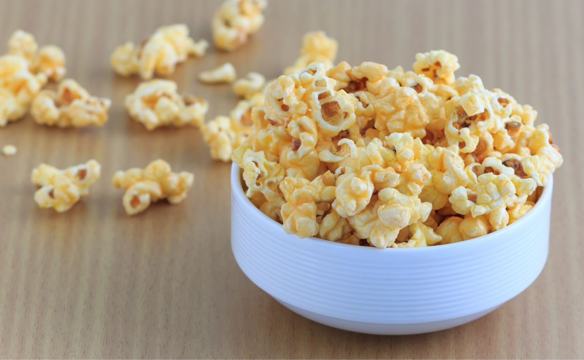 Receita de pipoca doce simples e rápida