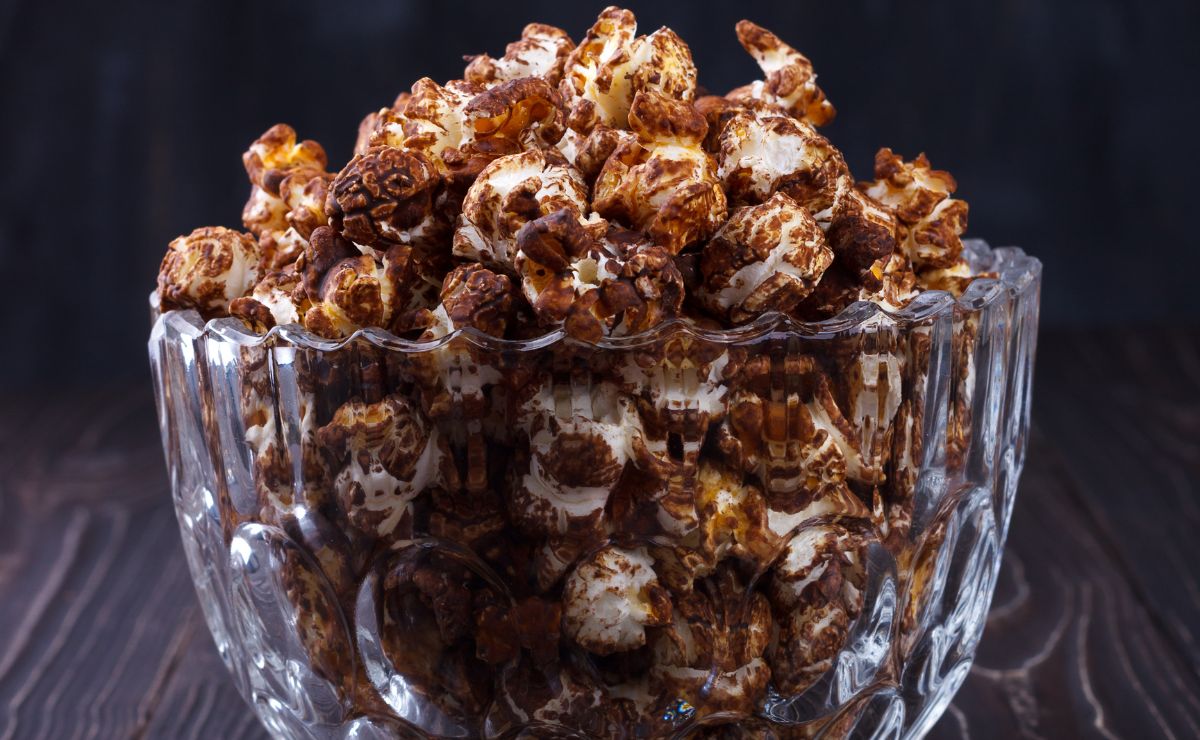 Pipoca doce fit - Receiteria