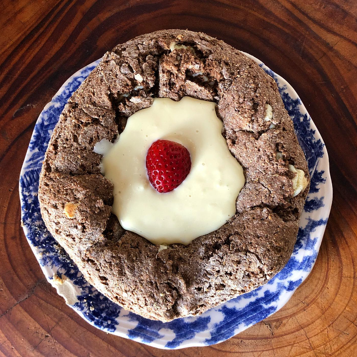 Pizza doce fit - Receiteria